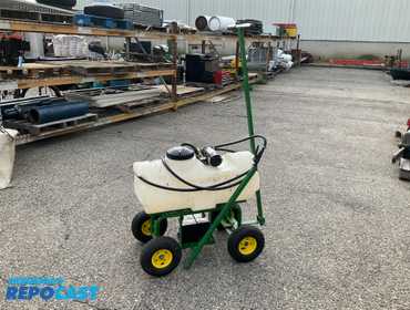 Repocast.com® | Solar Green Electric Pull Cart Sprayer...