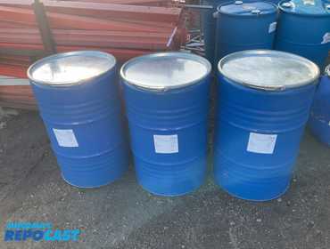 Repocast.com® | (3) 55 gallon used blue steel barrels...
