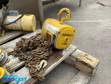 Repocast.com® | Lot of (1) Dresser Budgit 1 Ton Chain...