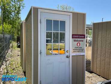 Repocast.com® | 1- Portable Check-In Shed with Lights-...