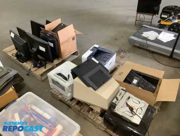 Repocast.com® | Lot of (2) Skids of Various Computer...