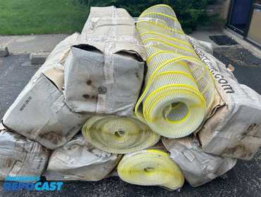 Repocast.com® | Lot of (9) rolls of SpiderLath Mesh...