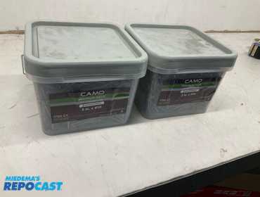 Repocast.com® | Set of 2 Pails of Camo Stainless Deck...