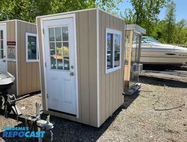 Repocast.com® | 1- Portable Check-In Shed with Lights-...