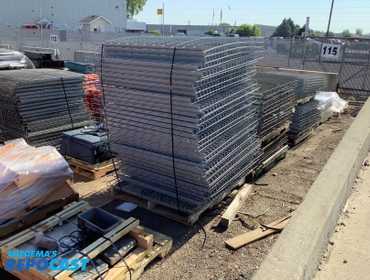 Repocast.com® | Skid of wire decking, 48” x 46”