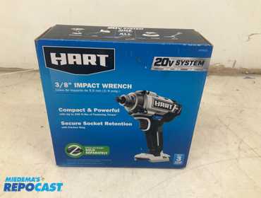 Repocast.com® | Hart 20V 3/8” Impact Wrench