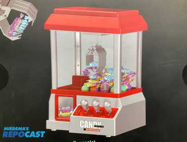 Repocast.com® | New Tabletop Candy Claw Machine; Plays...