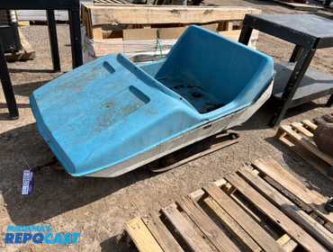 Repocast.com® | OLD FIBERGLASS SNOWMOBILE TRAILER