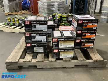 Repocast.com® | Skid Lot of Large Boxes of Grip Rite...