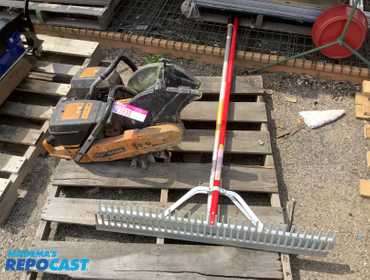 Repocast.com® | Lot of (2) Concrete Saws, and (2)...