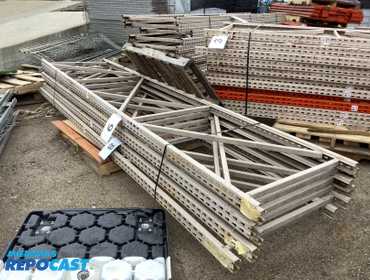 Repocast.com® | Skid of Pallet Racking/Shelving, 8,000...