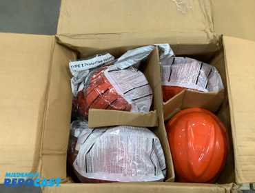 Repocast.com® | Box of (20) BP orange hard hats