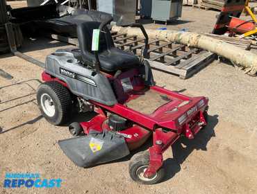 Repocast.com® | White Outdoor 42” Cut zero turn mower...