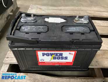 Repocast.com® | Lot of a Power Boss equipment battery....