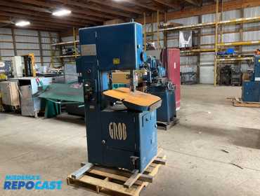 Repocast.com® | Grob Type NS18 Bandsaw, 18” throat, 24...
