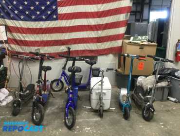 Repocast.com® | Lot of 8 scooters