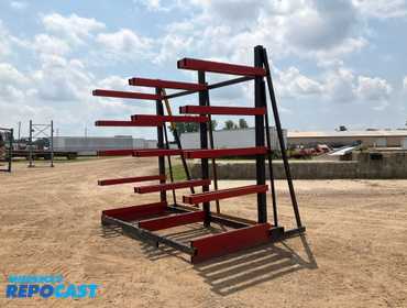 Repocast.com® | Steel cantilever rack with welded in...