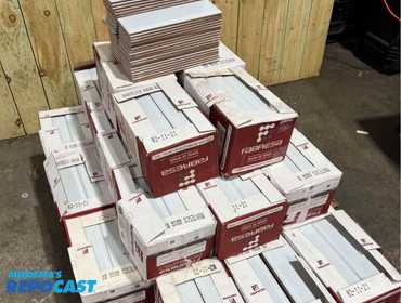 Repocast.com® | (25) Cases of 4”x12” Beverly Ice Tiles...