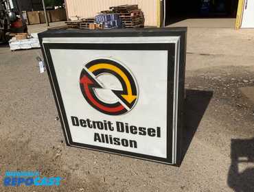 Repocast.com® | Lighted Detroit Diesel Allison” Sign,...