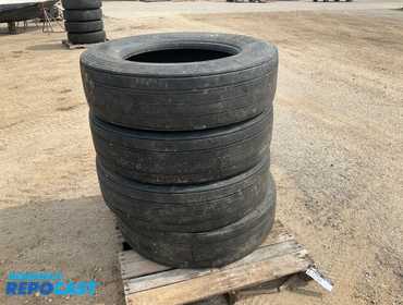 Repocast.com® | (4) Used Bridgestone R283 Size 285...