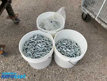 Repocast.com® | Lot of (3) Buckets of Open End Hooks,...