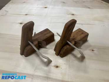 Repocast.com® | (2) Wood "Mesa Vista, Grip-Tite" Table...