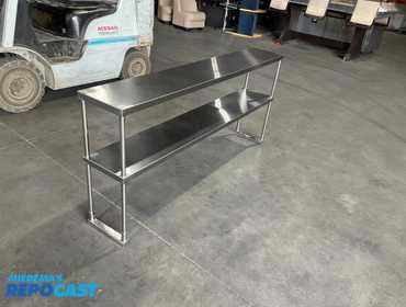 Repocast.com® | 1- Stainless 2-Shelf Riser Unit with...