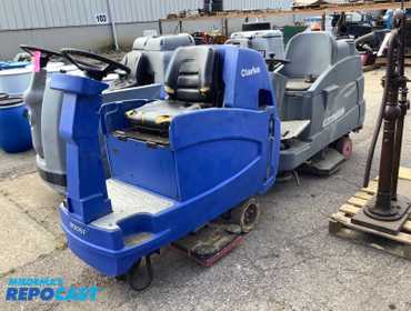 Repocast.com® | Lot of (2) floor scrubbers including...