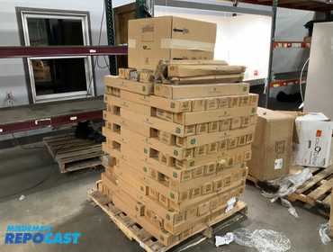 Repocast.com® | Skid lot of American greeting wrapping...