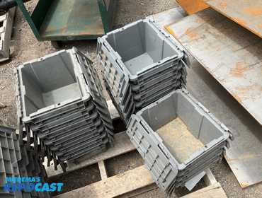 Repocast.com® | Lot of 19, Lewis FP-03, Stackable Bins...