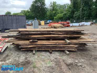 Repocast.com® | Skid Lot of Various Sized Oak Lumber,...