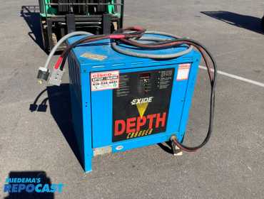 Repocast.com® | Exide depth charger. Model D3E-18-350B...