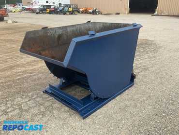 Repocast.com® | Forkable Dump Hopper, top of hopper...