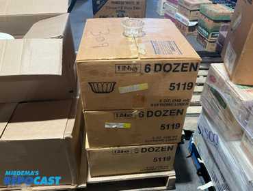 Repocast.com® | Lot of (200) Libbey model 5119 5 oz....