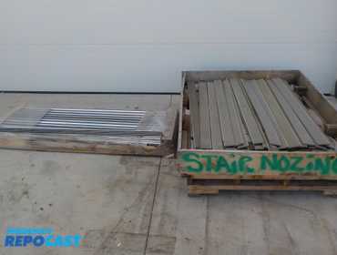 Repocast.com® | Extruded aluminum stair grid thread...