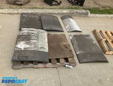 Repocast.com® | Lot of (5) misc reefer unit cover...