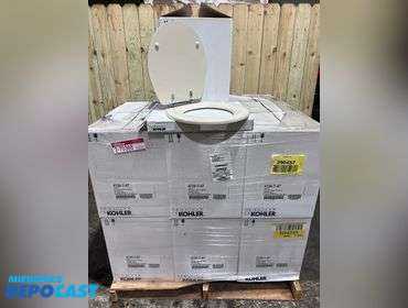 Repocast.com® | Pallet Lot of 108 Kohler Triko Toilet...
