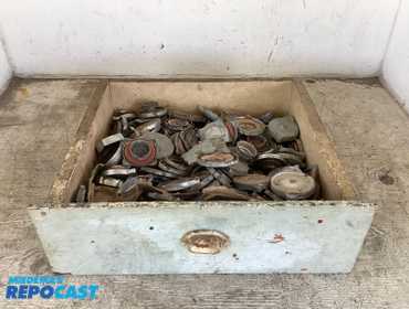 Repocast.com® | Box of old old radiator caps