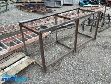 Repocast.com® | Industrial metal work bench frame made...