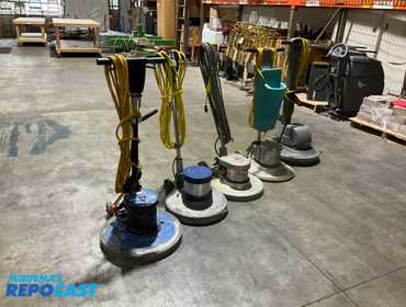 Repocast.com® | Set of 5 Swing machine floor scrubbers
