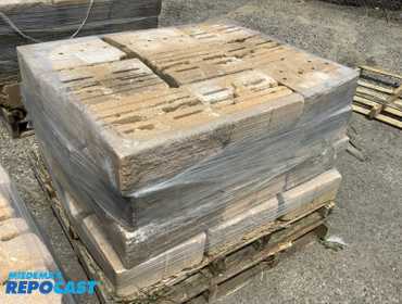 Repocast.com® | Skid of (36) Trapezoidal Stone...