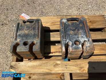 Repocast.com® | (6) Bobcat 50 lb Weights, Part # 7129173