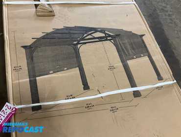 Repocast.com® | Hampton Bay Longford 10’ x 12’ Pergola...