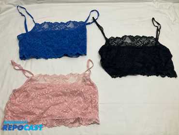 Repocast.com® | New Set of (3) Cami Bras, Size XXL.