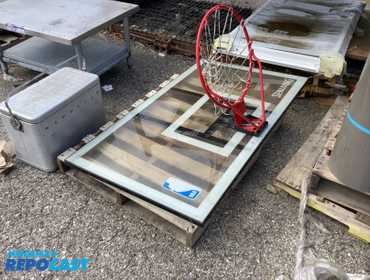 Repocast.com® | A Spaulding 53.5x32” NBA basketball...