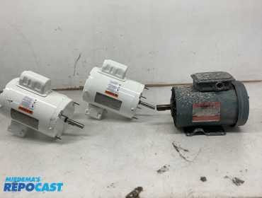 Repocast.com® | Lot of (2) New Emerson Electric Motors...