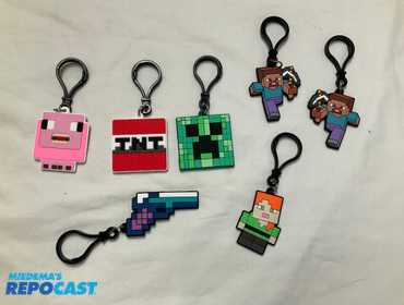 Repocast.com® | New Set of (7) Minecraft Key Rings;...