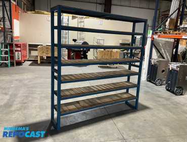 Repocast.com® | 1- Heavy Duty Metal Frame Shelving...