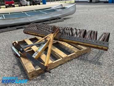 Repocast.com® | 3-Point Pull-Behind Landscape Rake, 6’...