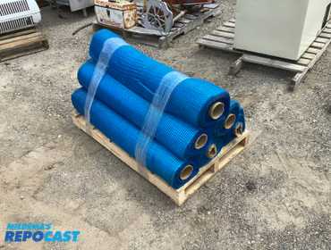 Repocast.com® | Lot of (6) rolls of fiberglass lath...